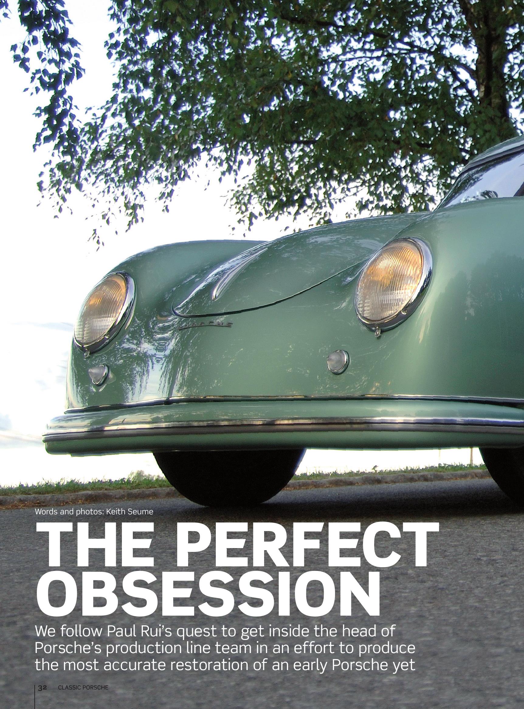Porsche 356 pre-A (Classic Porsche mag.) | Porsche cars history