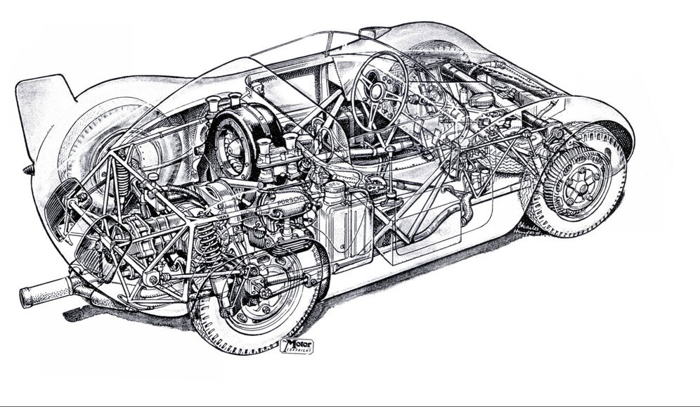 Porsche 718 RSK, chassis №001 | Porsche cars history
