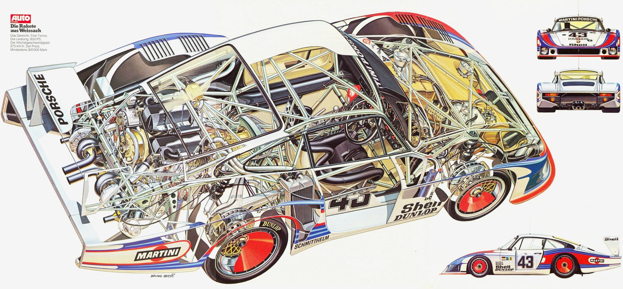 Porsche 935/78 chassis №006 | Porsche cars history