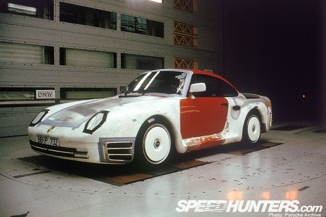 Porsche 959 C29 Aerodynamikstudie, 1982 | Porsche cars history
