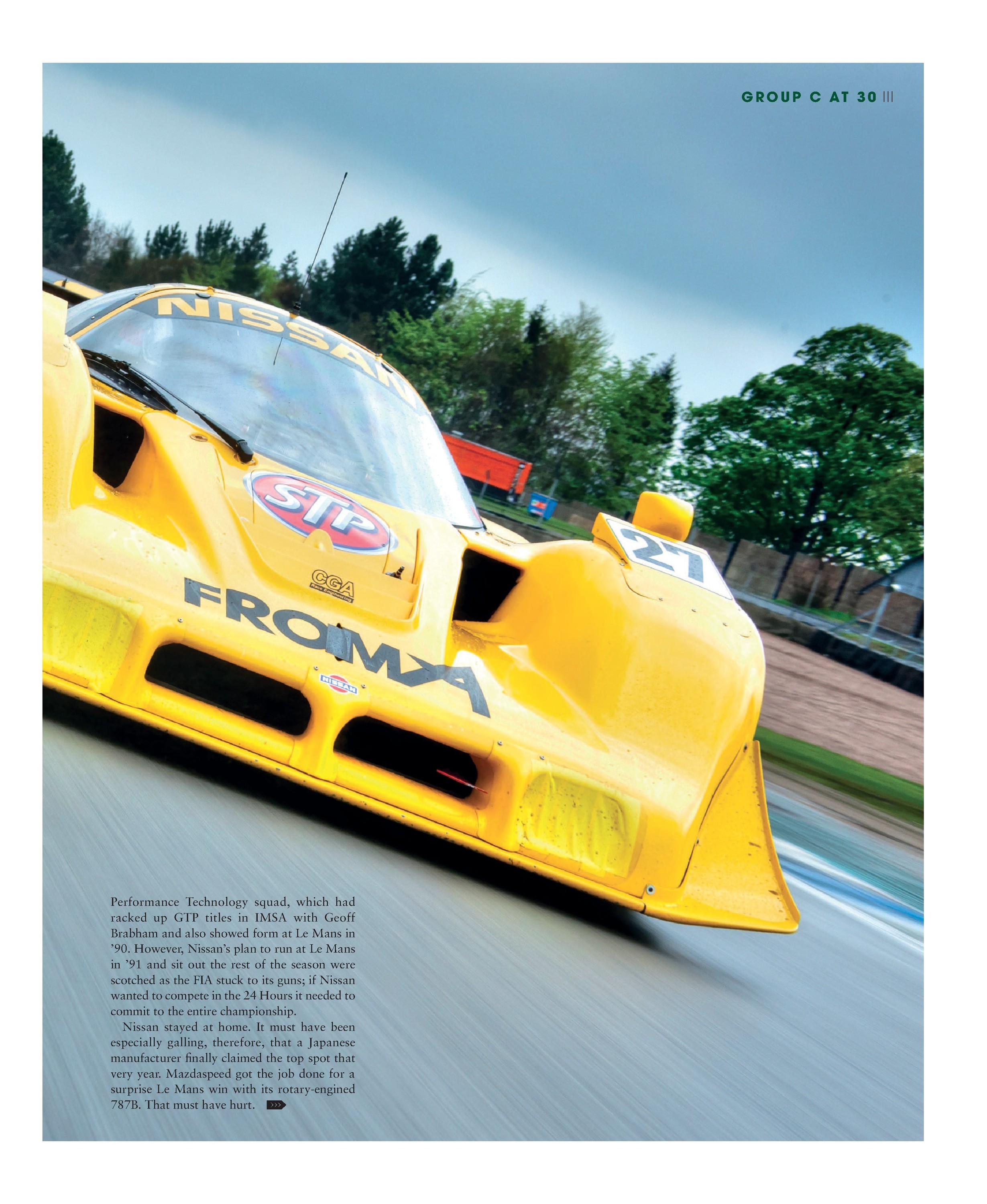 Porsche 956 and 962 vs Lancia LC2 vs Jaguar XJR9 vs Nissan R90CK vs ...