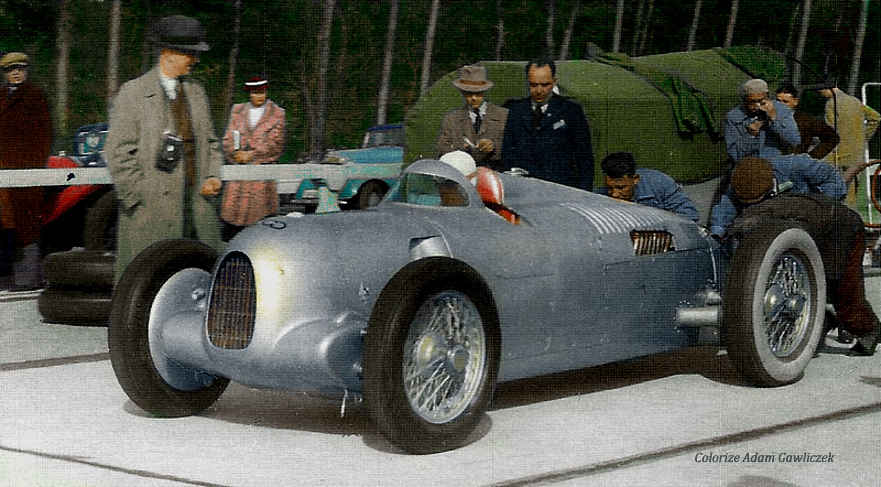 Auto-Union: world speed records | Porsche cars history
