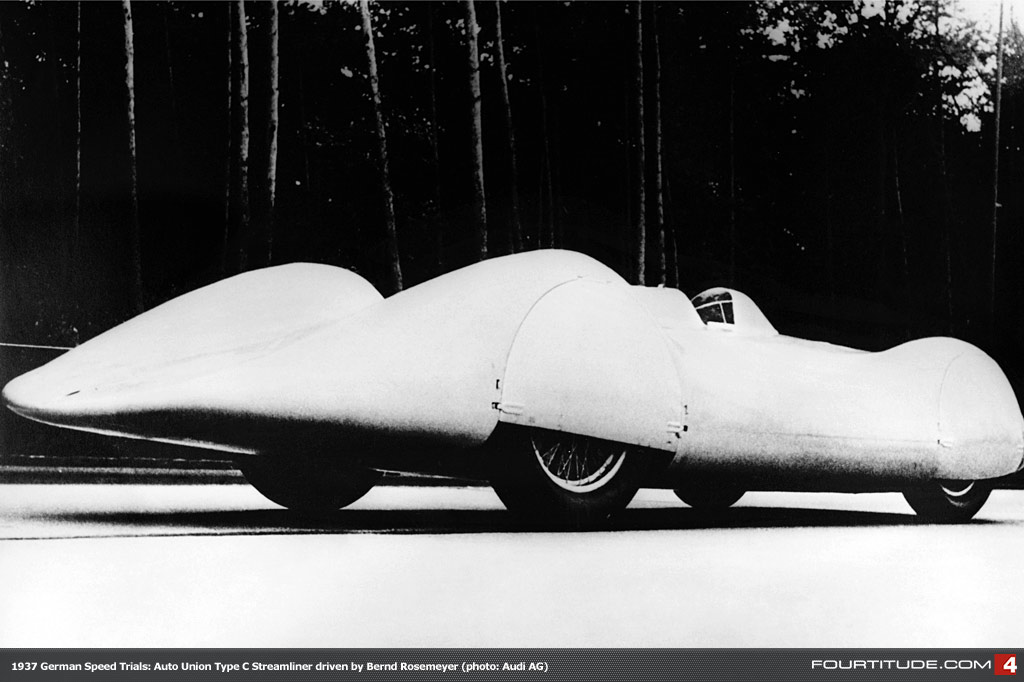 Auto-Union: world speed records | Porsche cars history