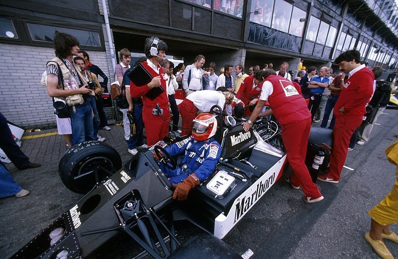 Дебют McLaren MP4/1E TAG Porsche TTE PO1, Zandvoort, 28.08.1983 ...