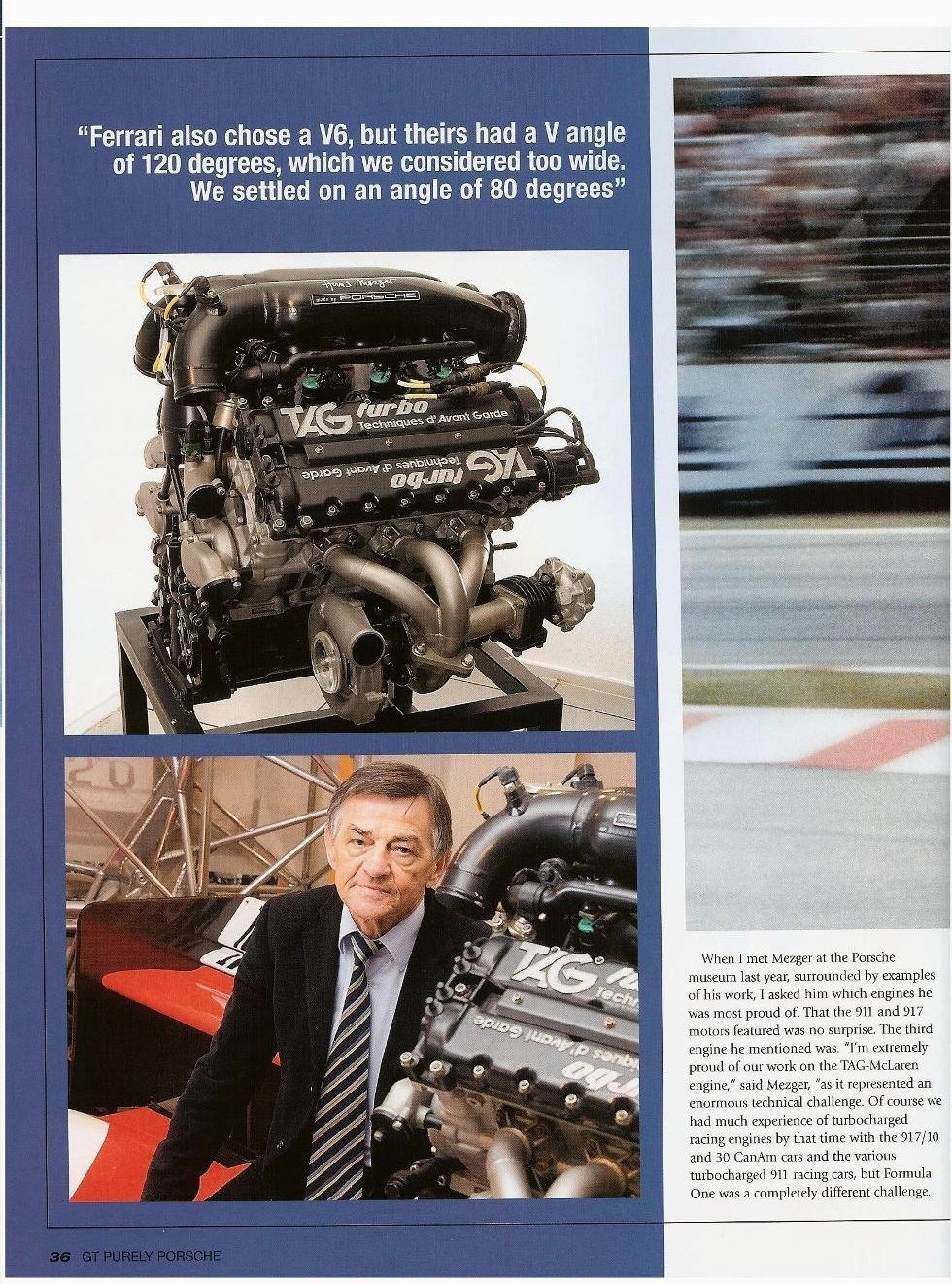 TAG Porsche F1 Turbo (TTE-P01) Engine | Porsche cars history