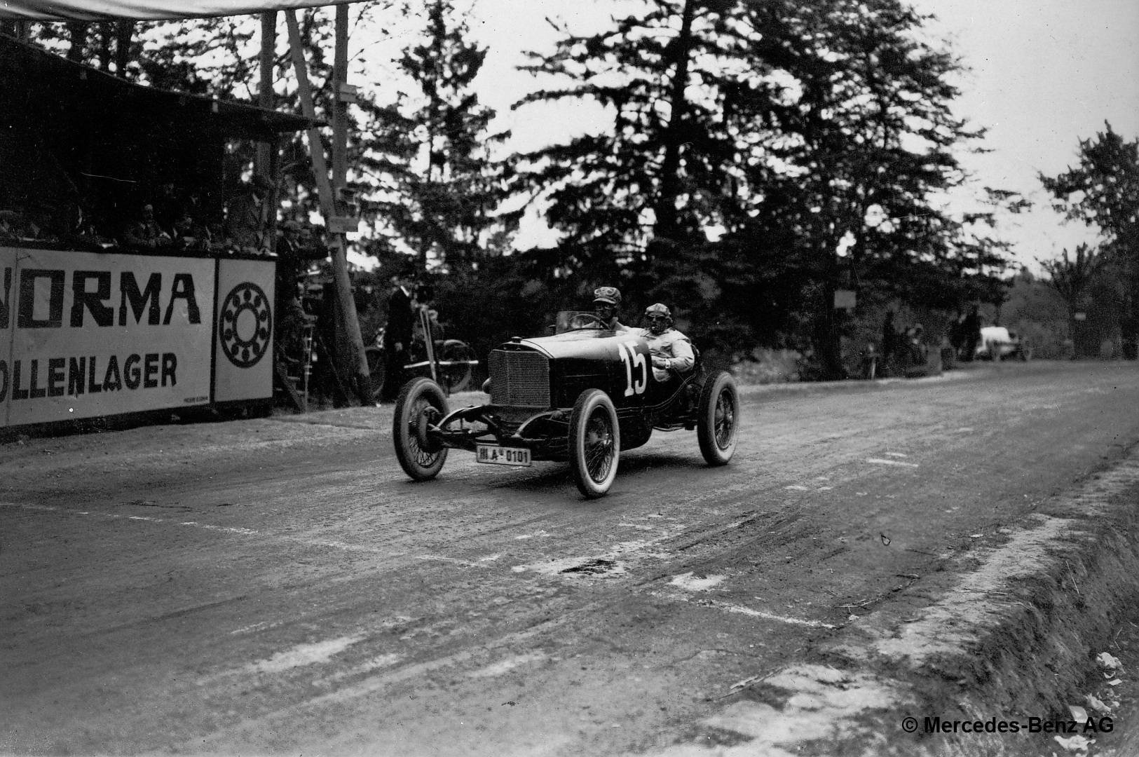F. Porsche & Mercedes 1923-1928 | Porsche cars history