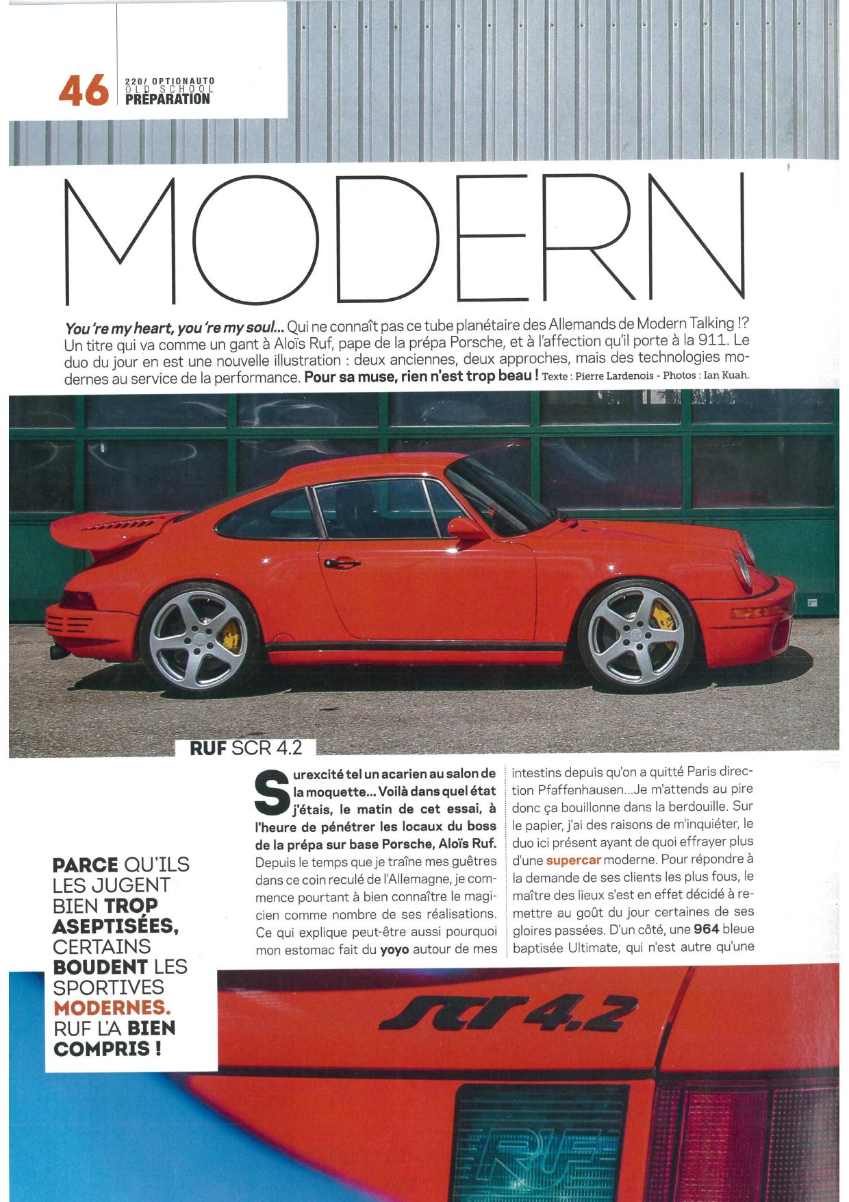 RUF SCR 4.2 & RUF Ultimate (Auto Option mag., 06-07/2016, Fr ...