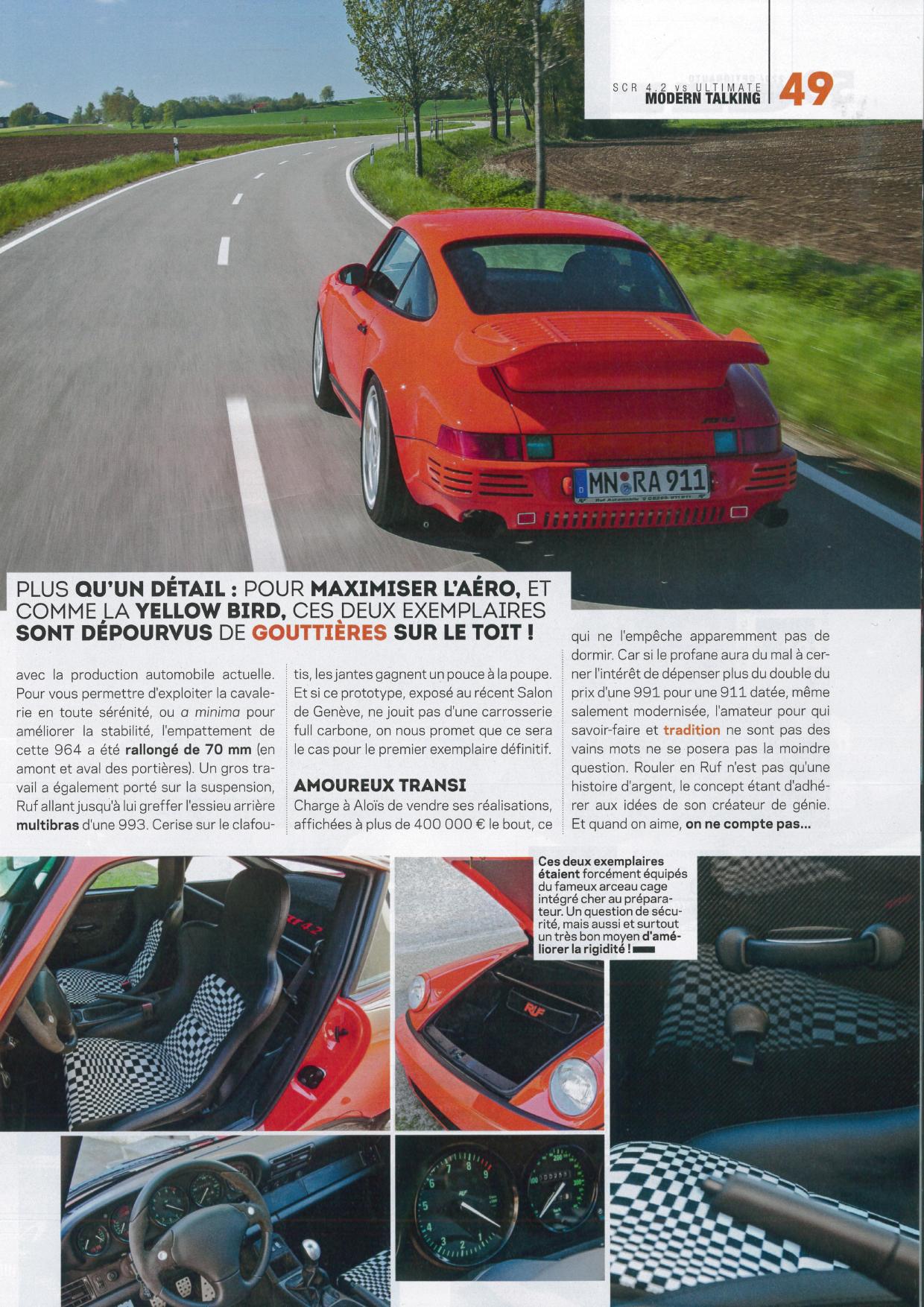 RUF SCR 4.2 & RUF Ultimate (Auto Option mag., 06-07/2016, Fr ...