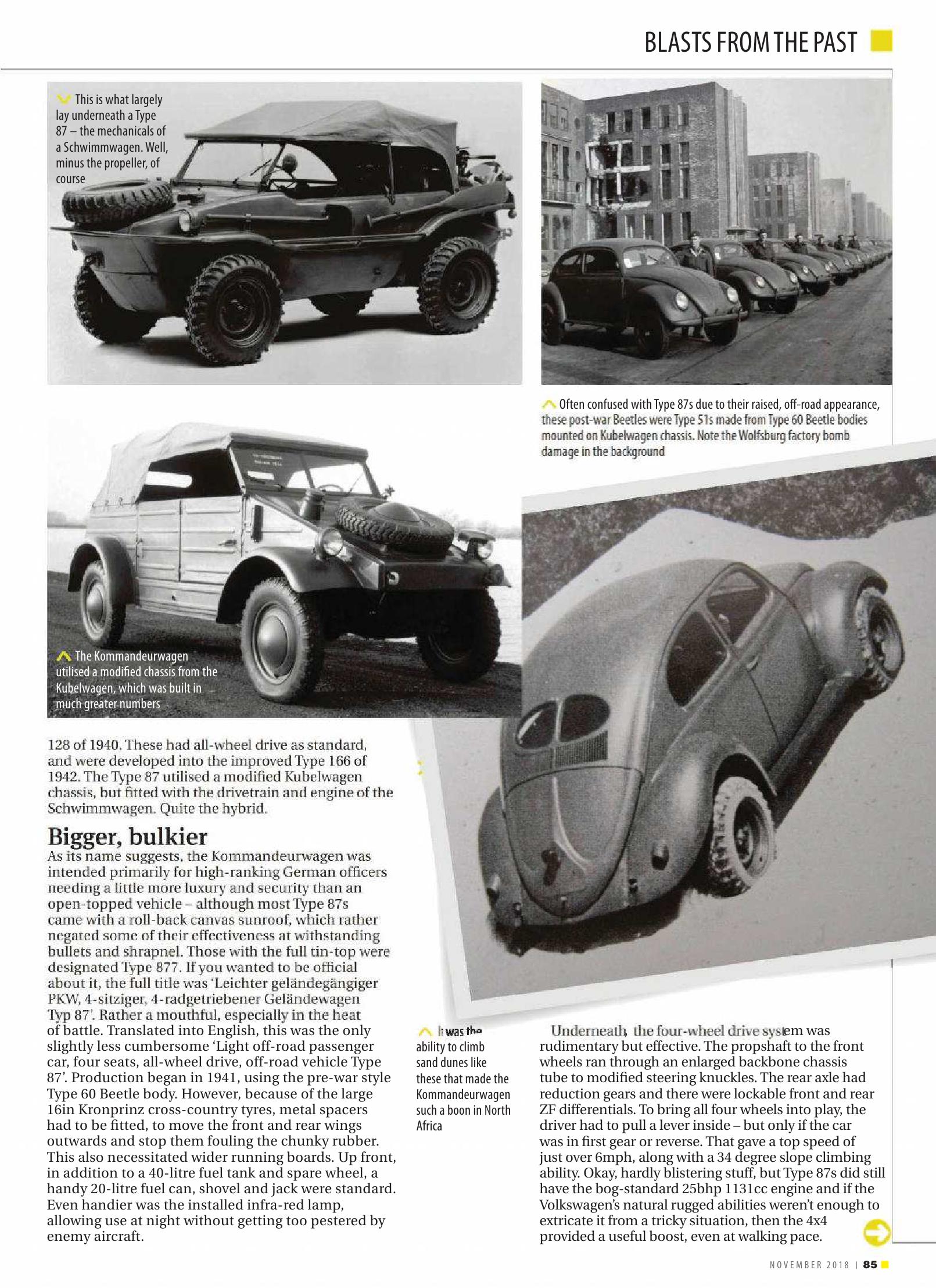 Porsche typ 877 (Volkswagen world mag., 11/2018) | Porsche cars history